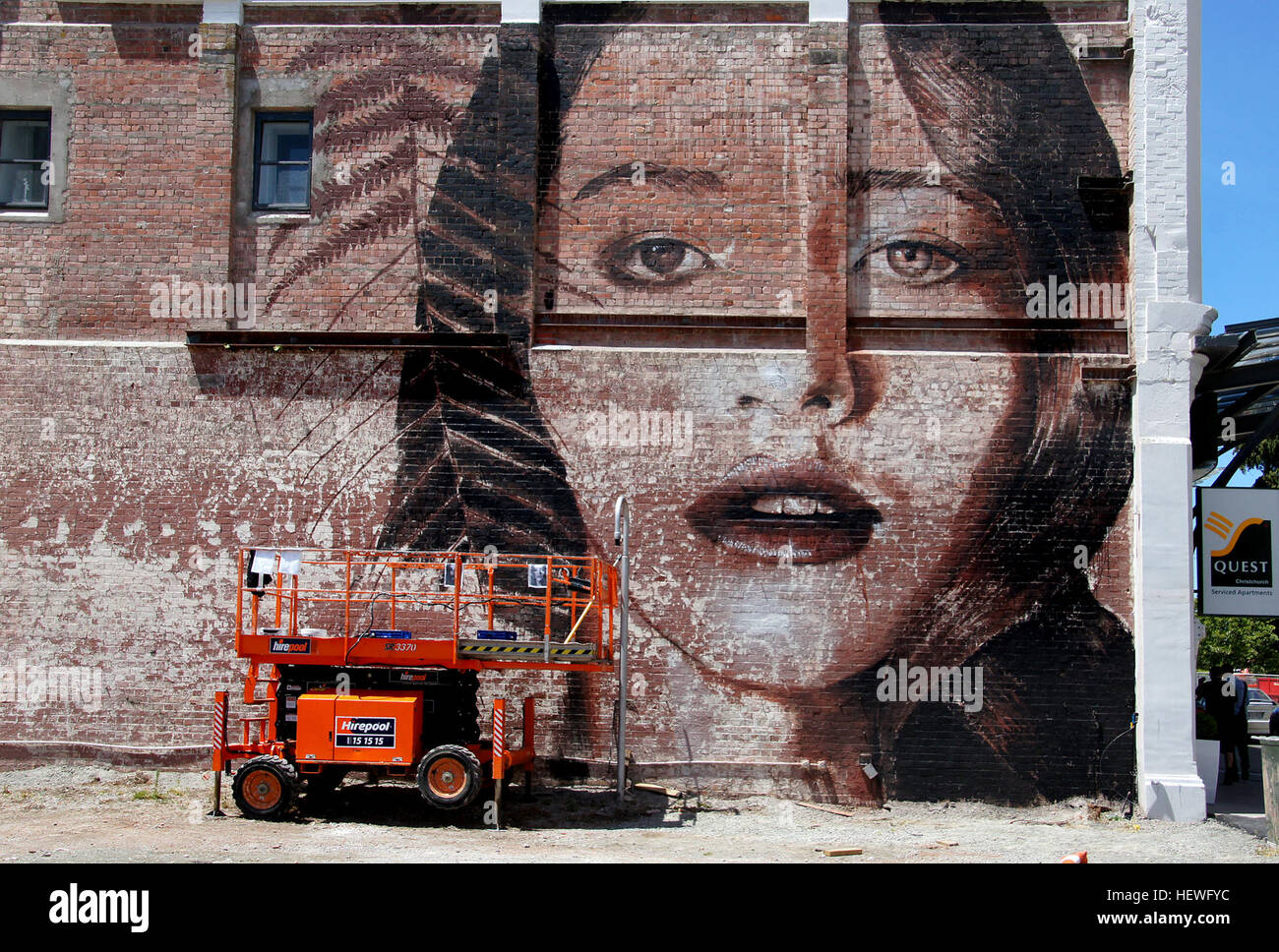 Rone street art hi-res stock photography and images - Alamy