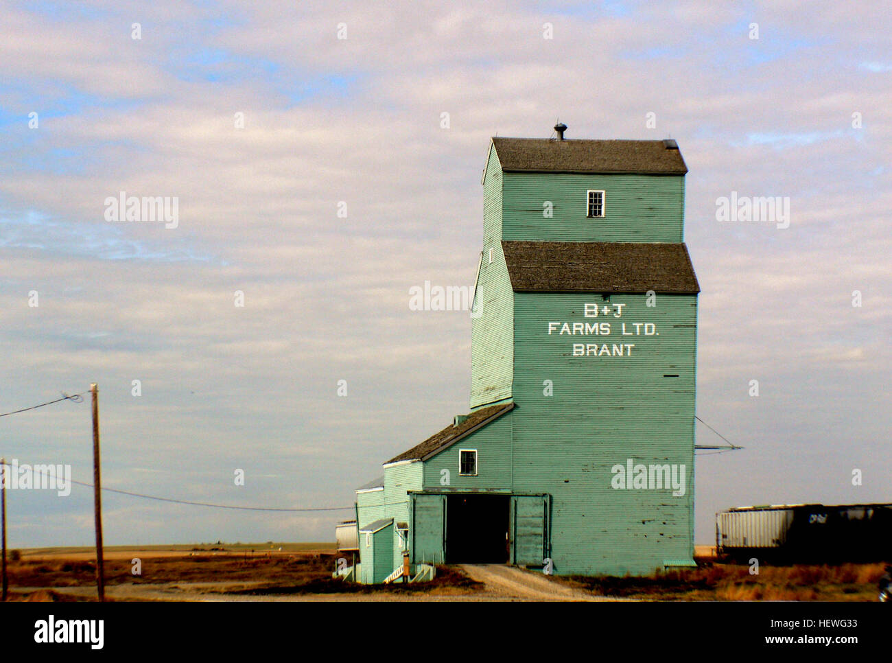 Brant, Alberta, is located near the CP main line and was home to a ...
