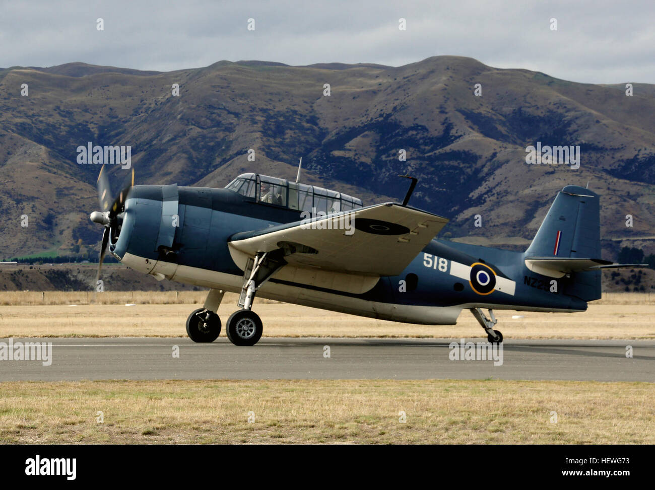 The Grumman Avenger TBM-3E, a WWII-era torpedo bomber, was one of the ...