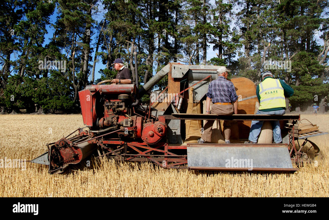The combine harvester is a machine that combines three essential ...