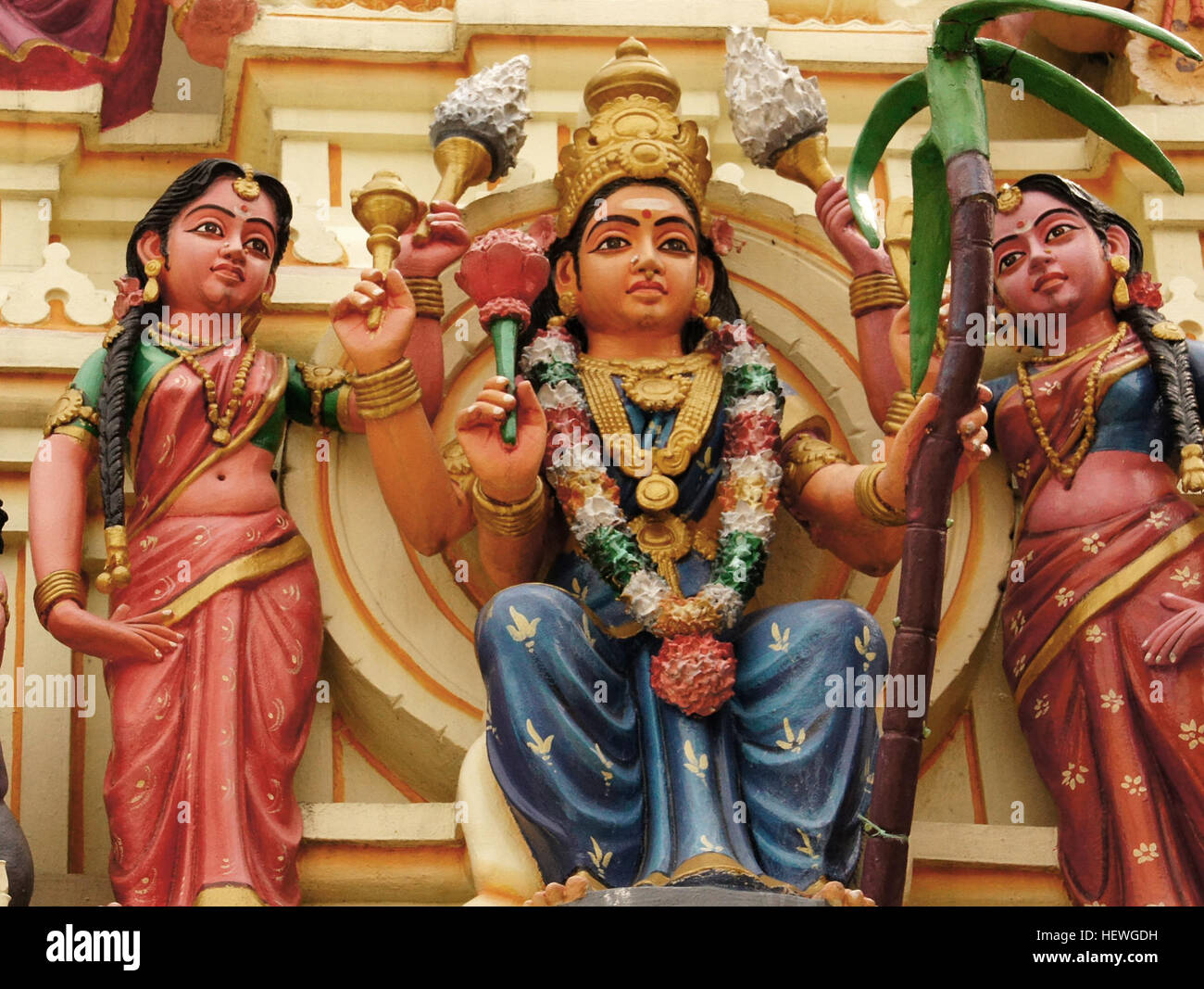 Hindu trinity deities hi-res stock photography and images - Alamy