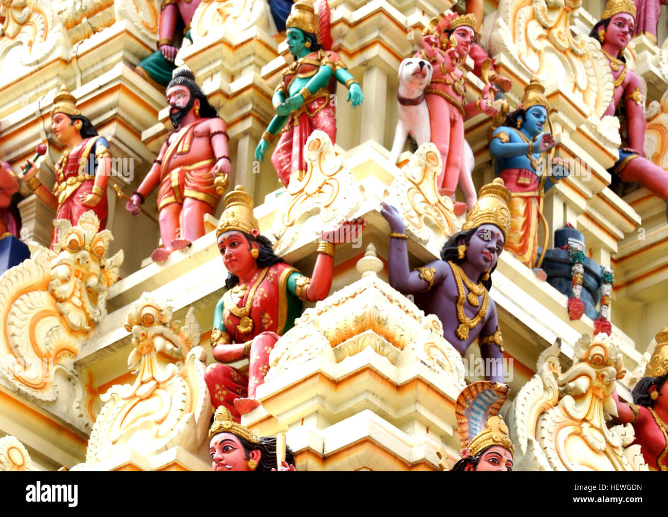 Brahma vishnu shiva trinity hi-res stock photography and images - Alamy