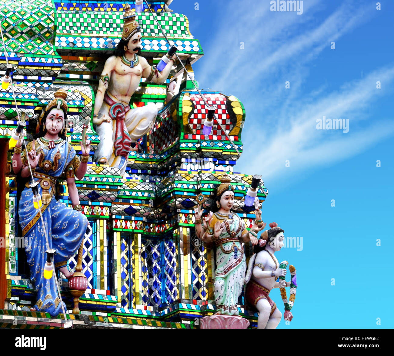 Vishnu Lakshmi Hindu Gods High Resolution Stock Photography and Images ...