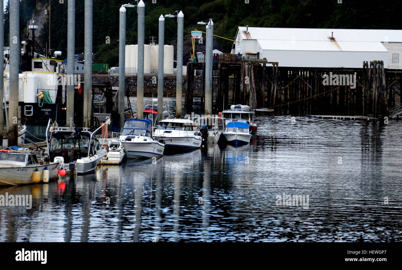 Fishing boats near Hoonah, Alaska, photographed with Sony Alpha and ...