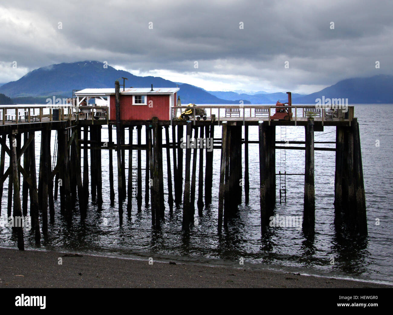 Icy Strait Point, located near Hoonah, Alaska, is a popular tourist ...