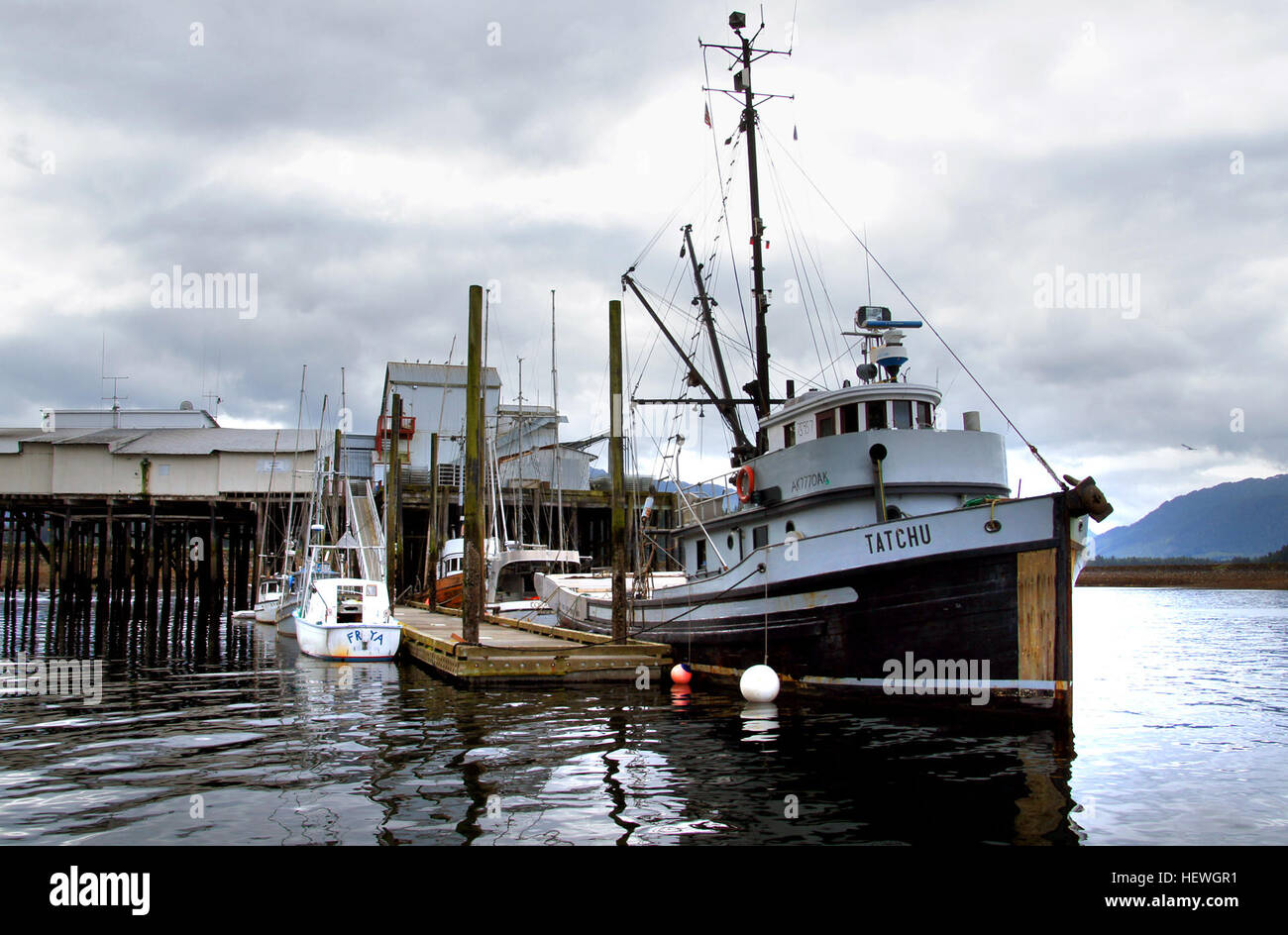Alaska chichagof boats fishing hi-res stock photography and images - Alamy