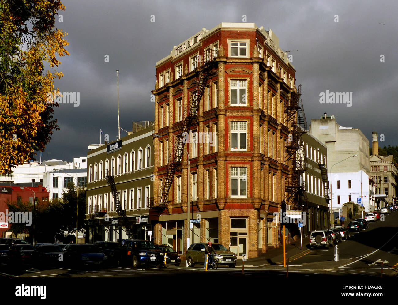 The Imperial Building, located at the corner of Dowling and Lower High ...