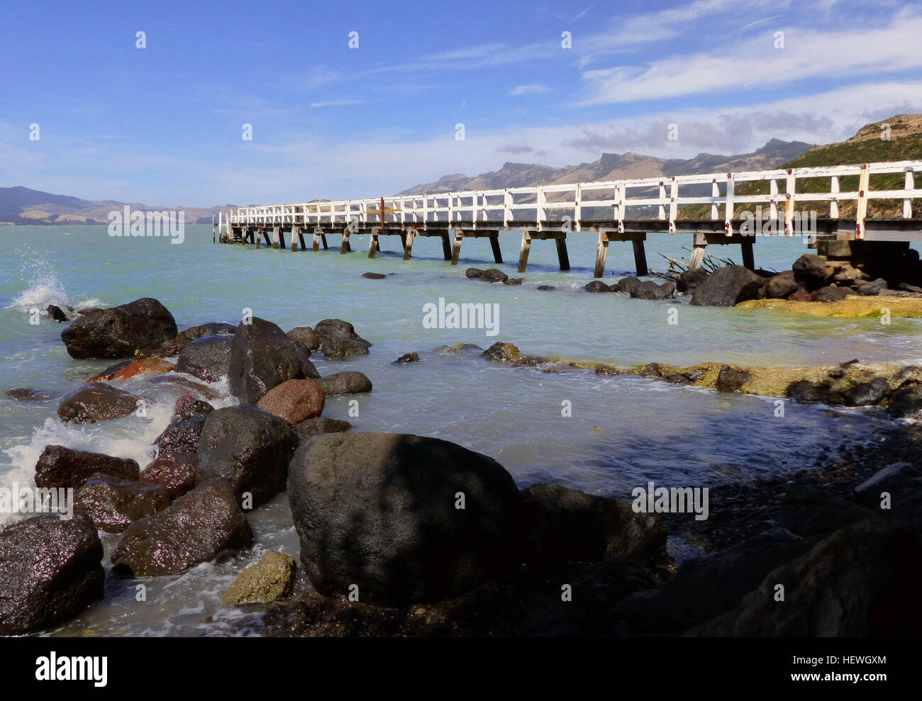 Rapaki, a small settlement near Lyttelton, features a bay, a Marae, a ...