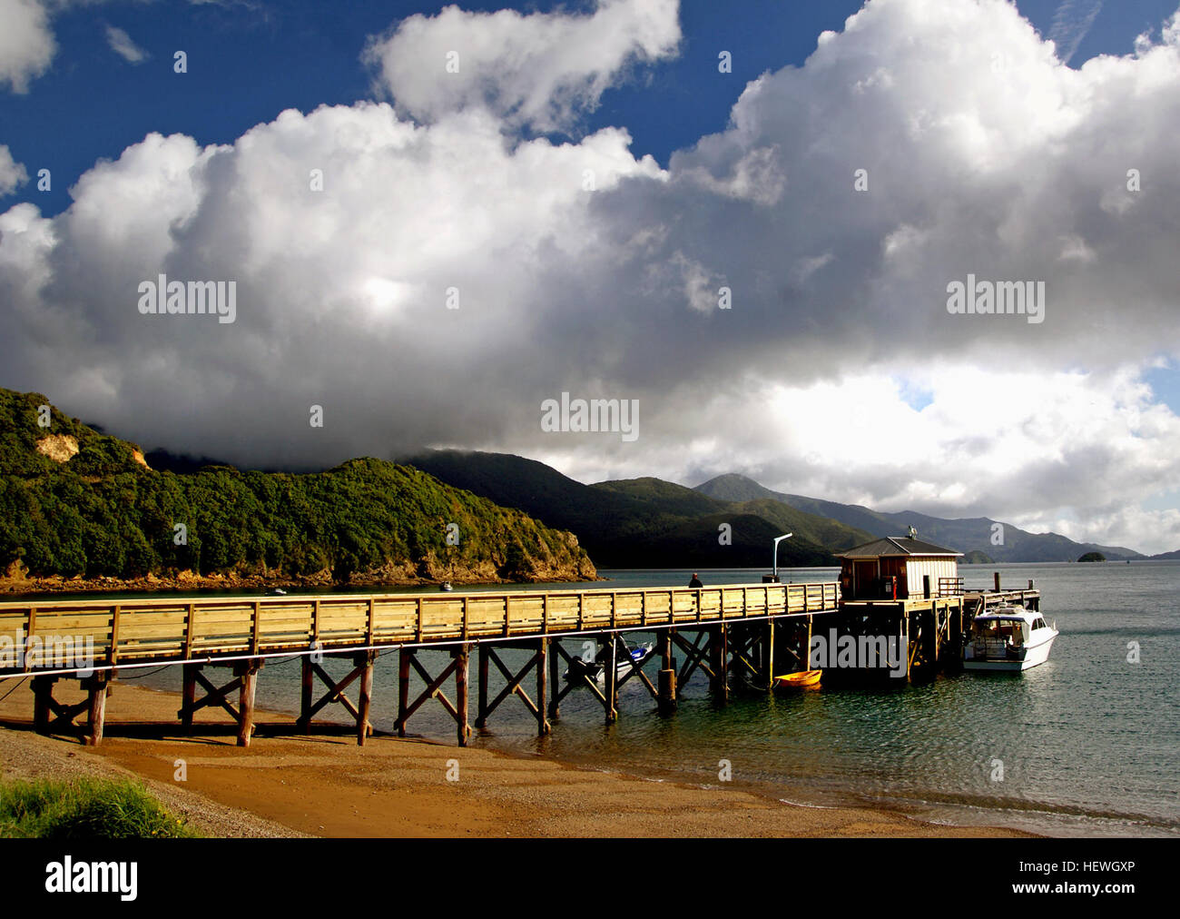 French Pass in New Zealand’s South Island offers dramatic coastal views ...