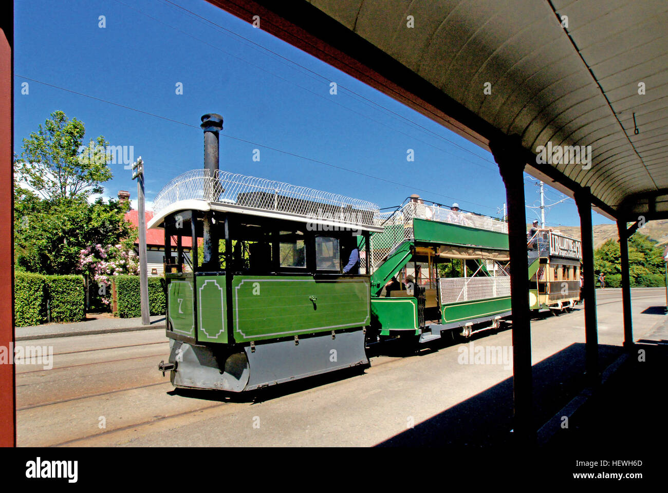 Ferrymead Historic Park in Christchurch offers a preserved collection ...