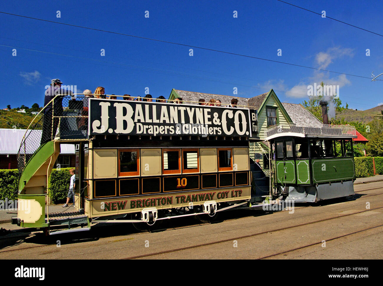 The Kitson Steam Tram number 7, affectionately known as 'Kitty,' is one ...