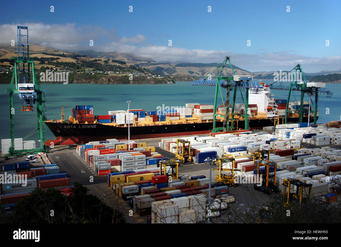 Kota Loceng is a container ship built in 2013, registered in Singapore ...
