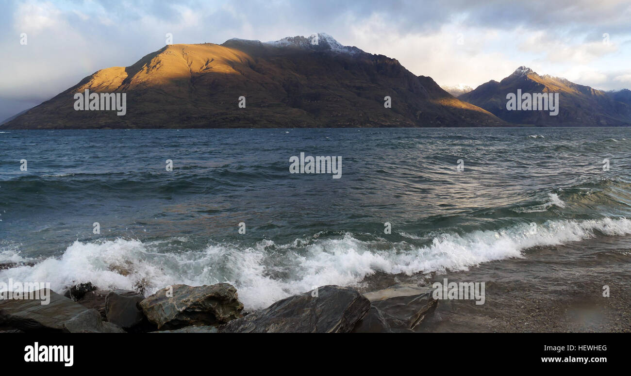 Cecil Peak is a prominent mountain in the Wakatipu Basin, located south ...