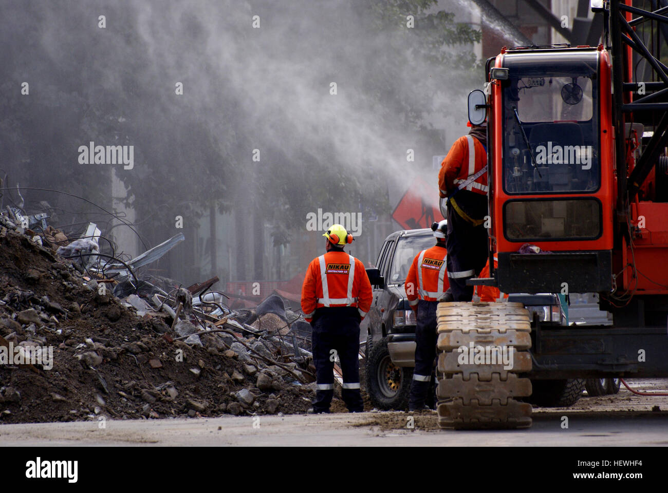 Ongoing reconstruction hi-res stock photography and images - Alamy