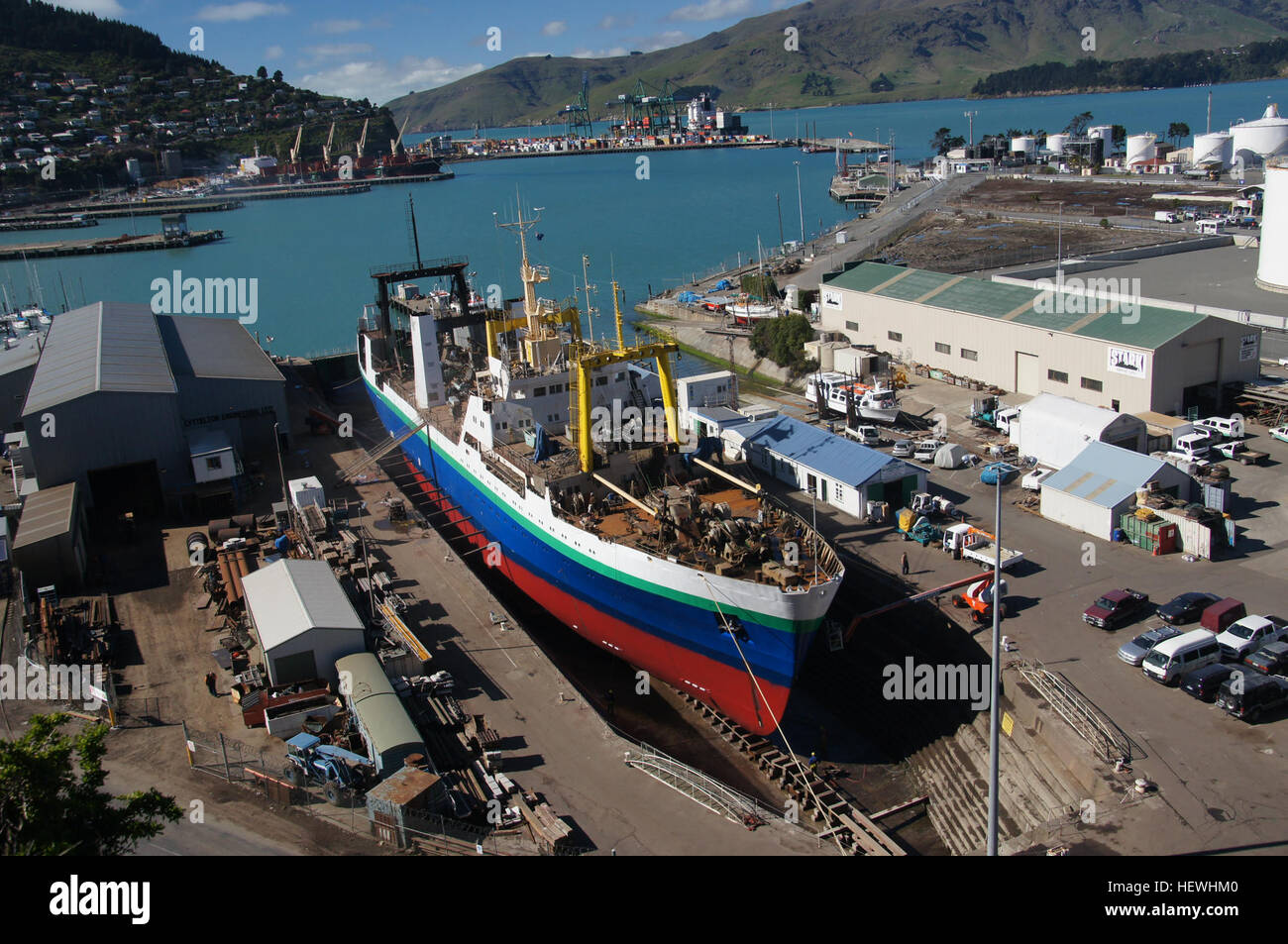 This photograph captures the Friendship sculpture located below the ...