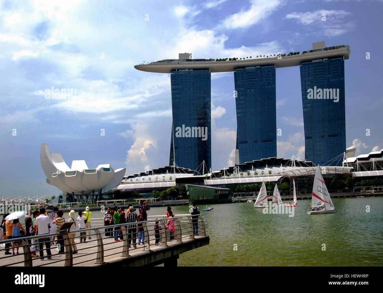 Land reclamation in the 1970s transformed Marina Bay into the Marina ...
