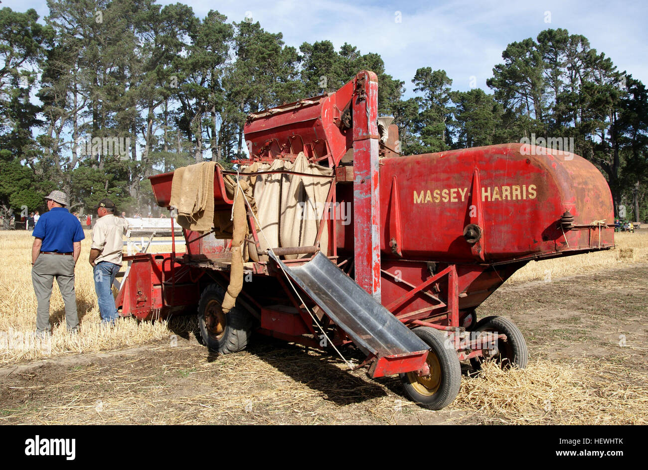 In the 1930s, Massey Harris introduced the first self-propelled combine ...