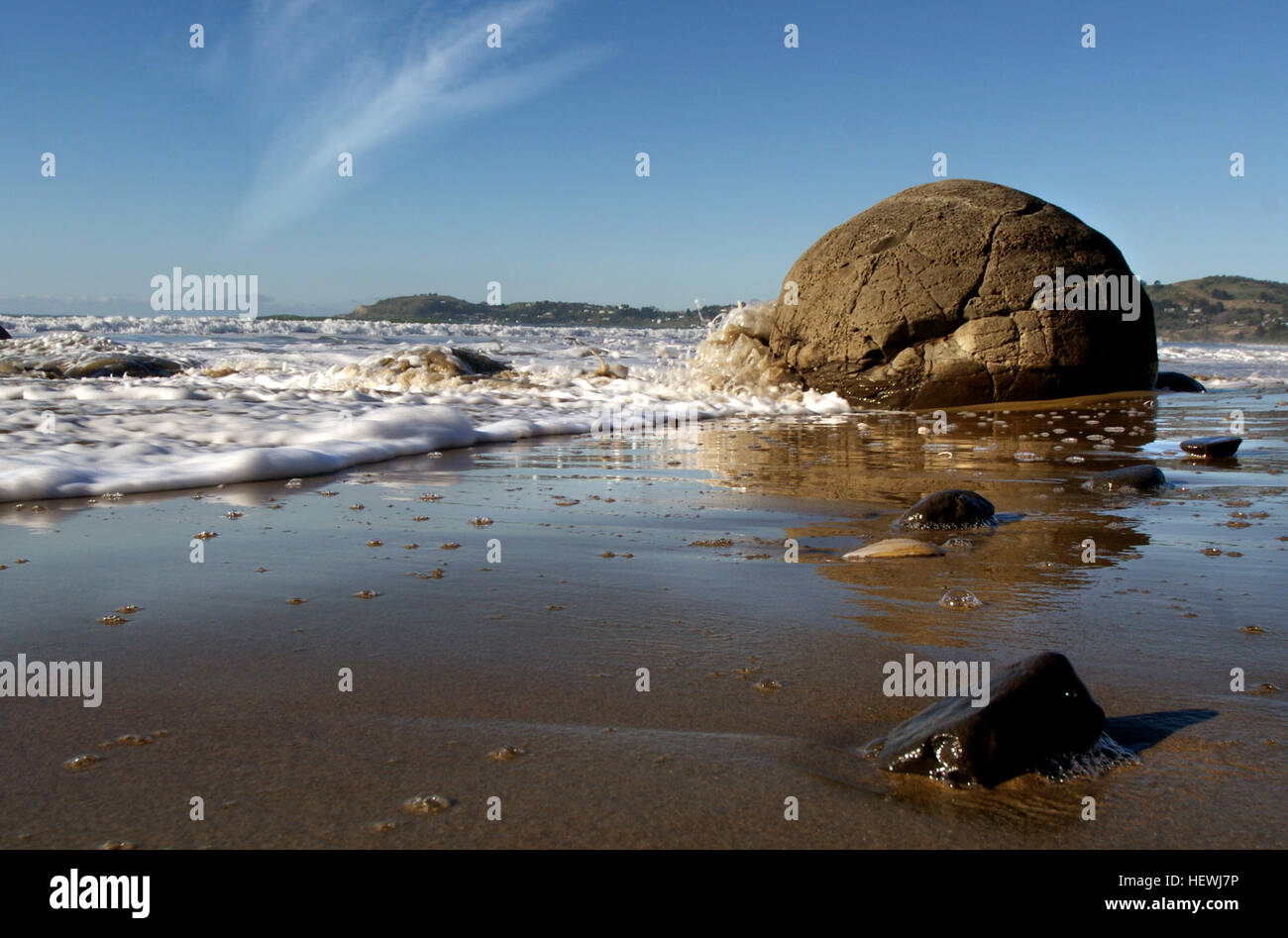 Frequently exposes embedded isolated boulders hi-res stock photography ...