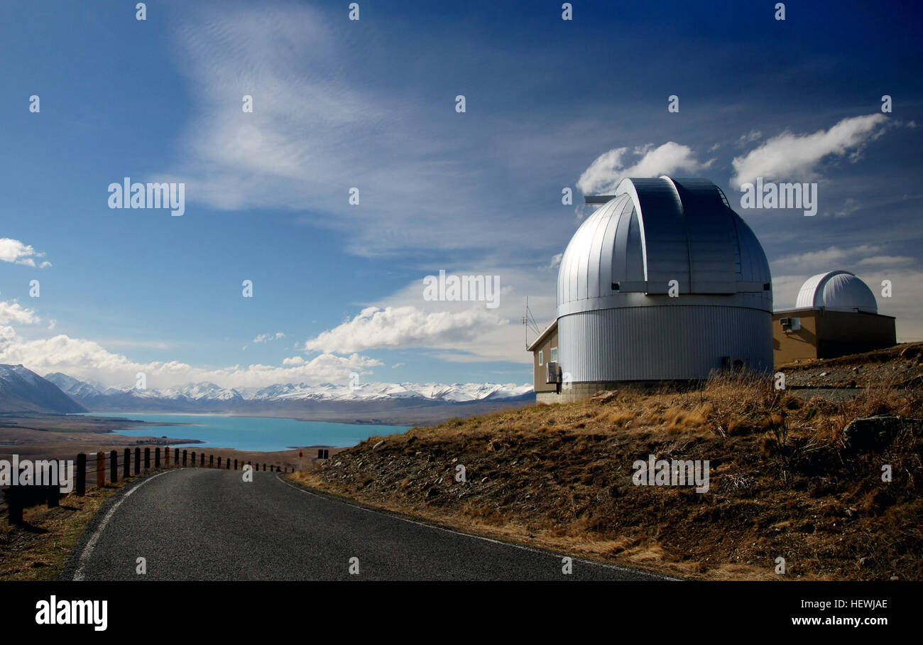 Mount john university observatory hi-res stock photography and images ...