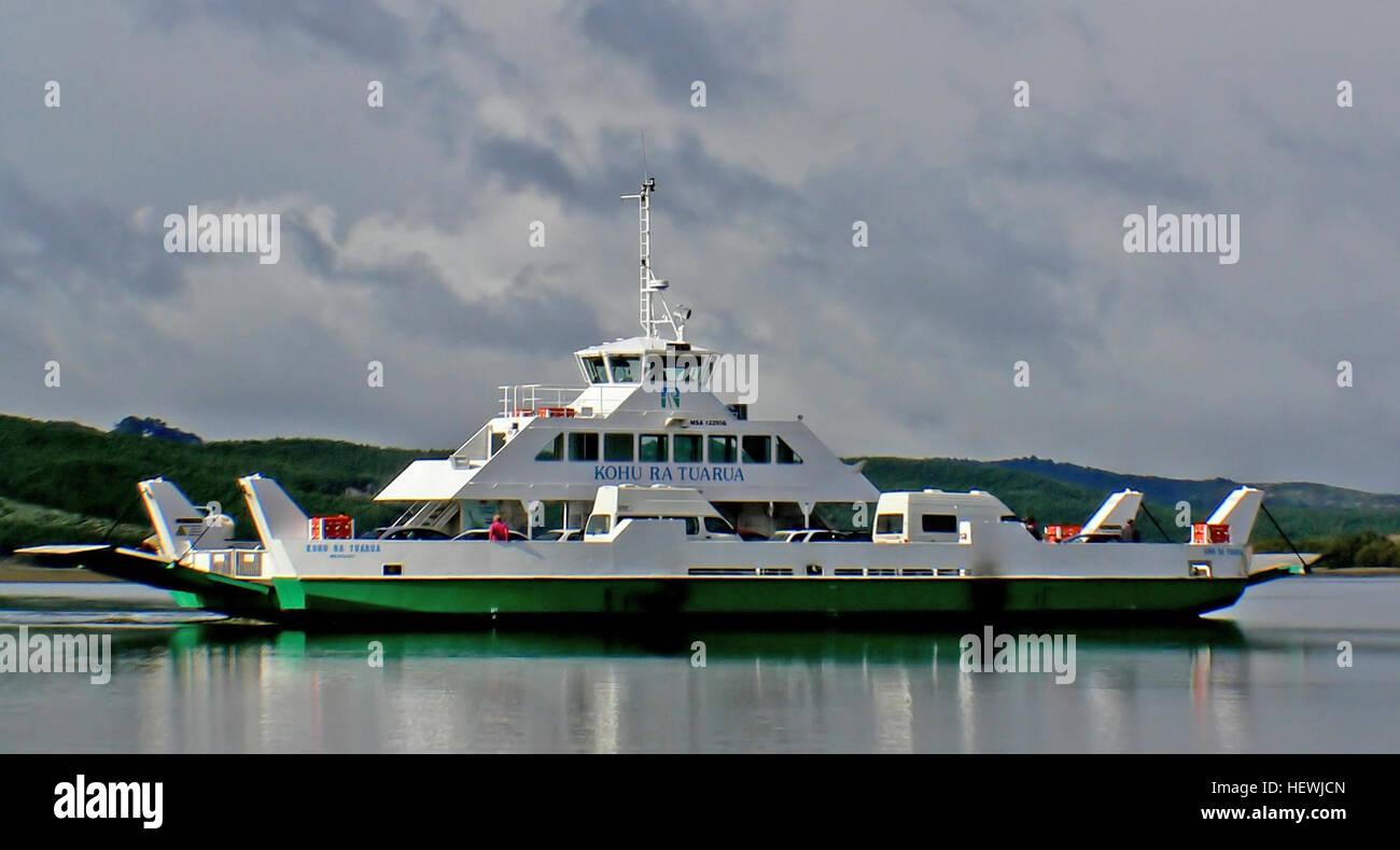 Ferry crossing rawene hi-res stock photography and images - Alamy