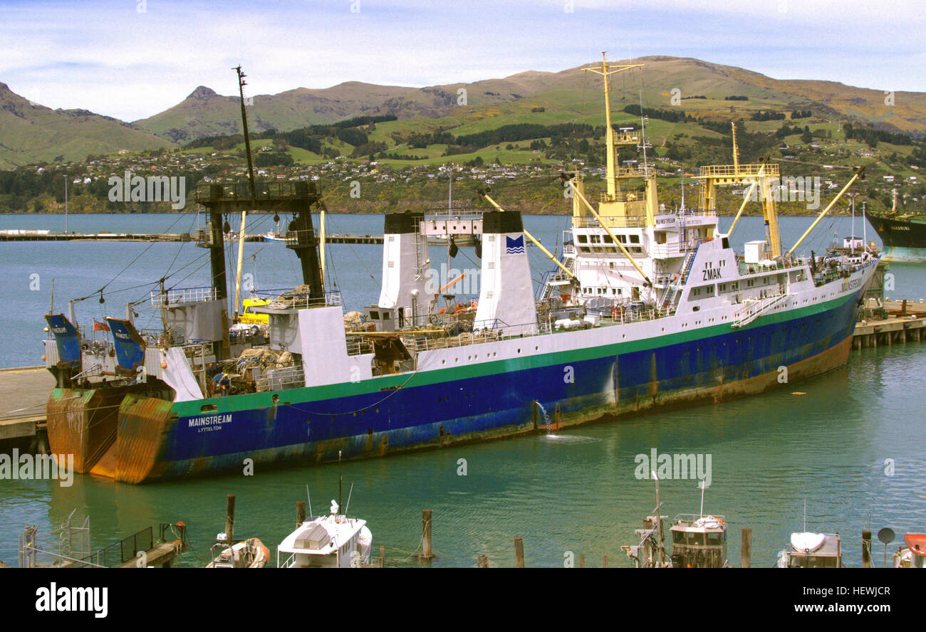 The MAINSTREAM Factory Trawler, a fishing vessel registered in New ...