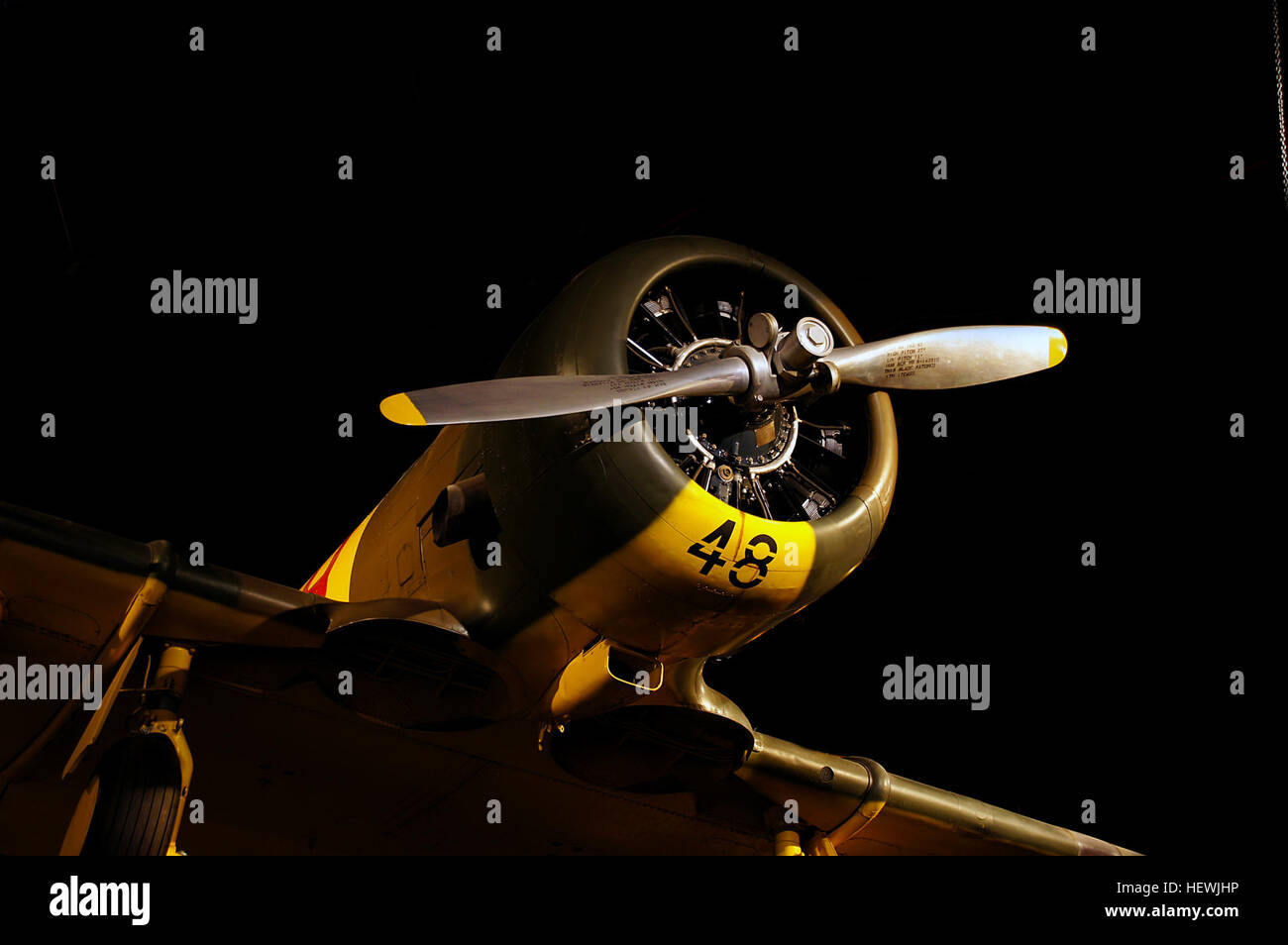 The North American Harvard, also known as the T6 Texan or SNJ, is a ...