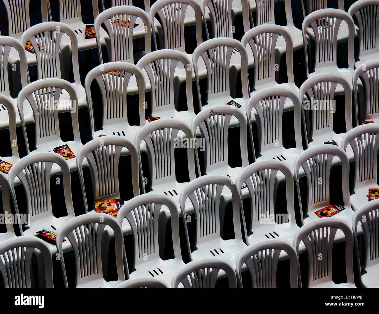 The Monobloc plastic chair is an iconic, lightweight, stackable chair ...