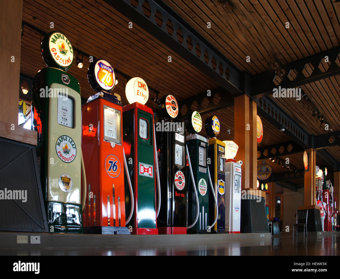 The exhibit at Gasoline Alley Heritage Park in Calgary showcases ...