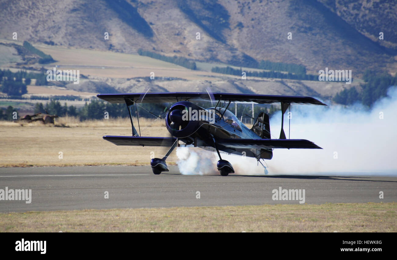 The Pitts Model 12 is a high-performance aerobatic biplane, powered by ...