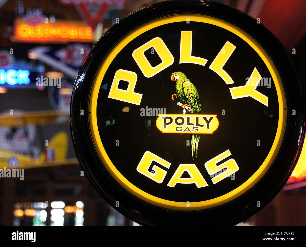 Polly Gas, a well-known chain of gasoline stations, began operating in ...