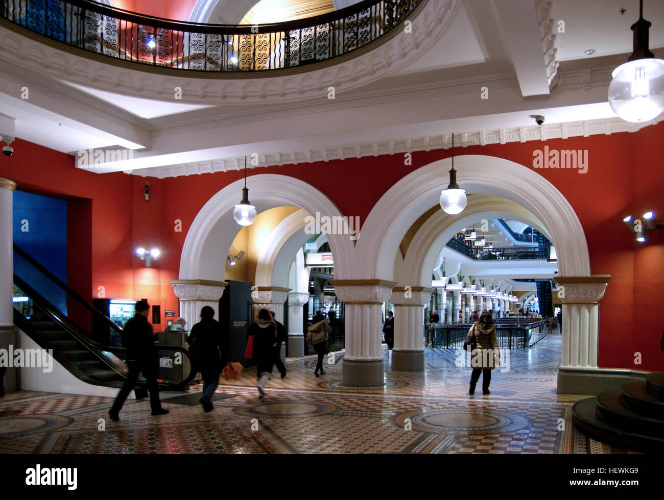 The Queen Victoria Building (QVB) in Sydney, designed by architect ...
