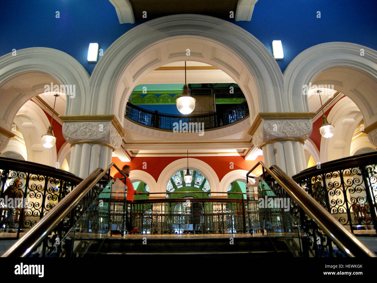 The Queen Victoria Building (QVB), designed by architect George McRae ...