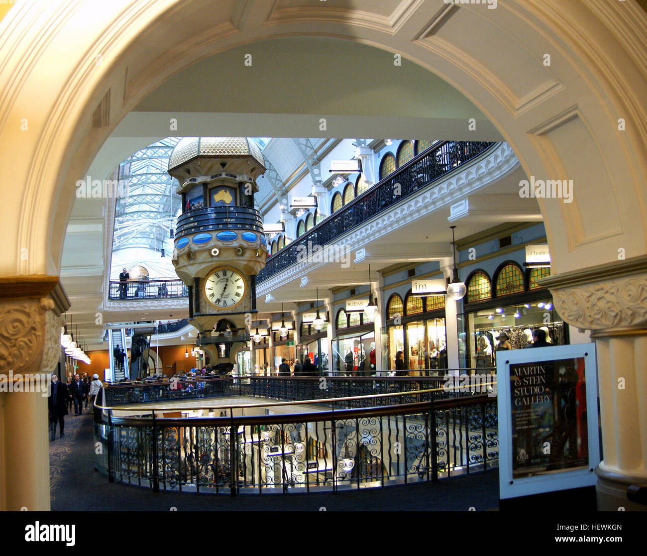 The Queen Victoria Building (QVB) in Sydney is a historic shopping ...