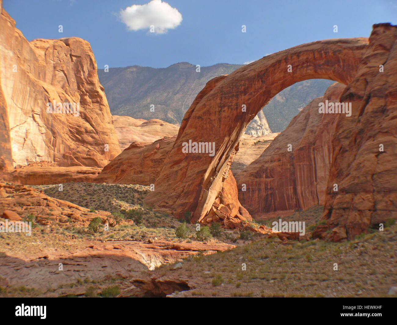 This photograph captures the stunning landscape of Lake Powell and the ...