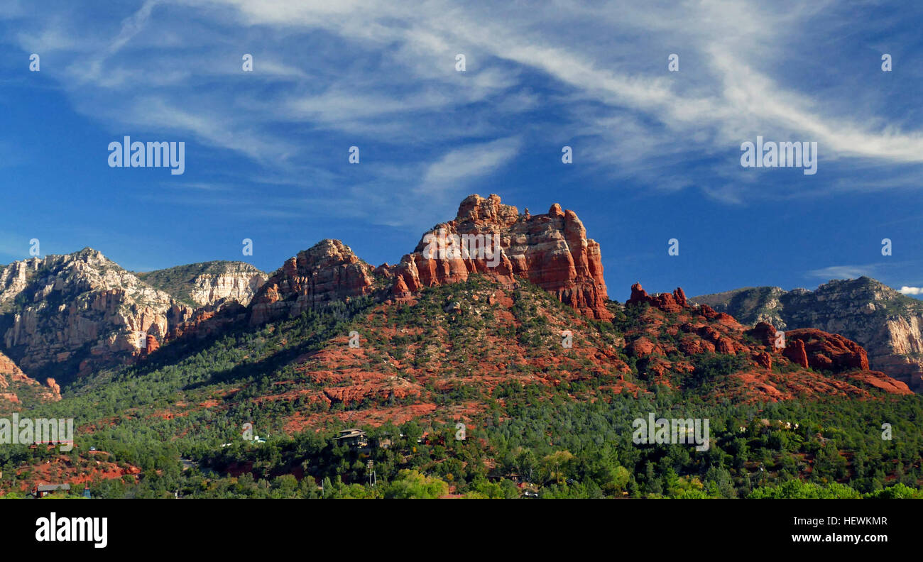 The Red Rocks of Sedona, Arizona, are known for their striking red ...