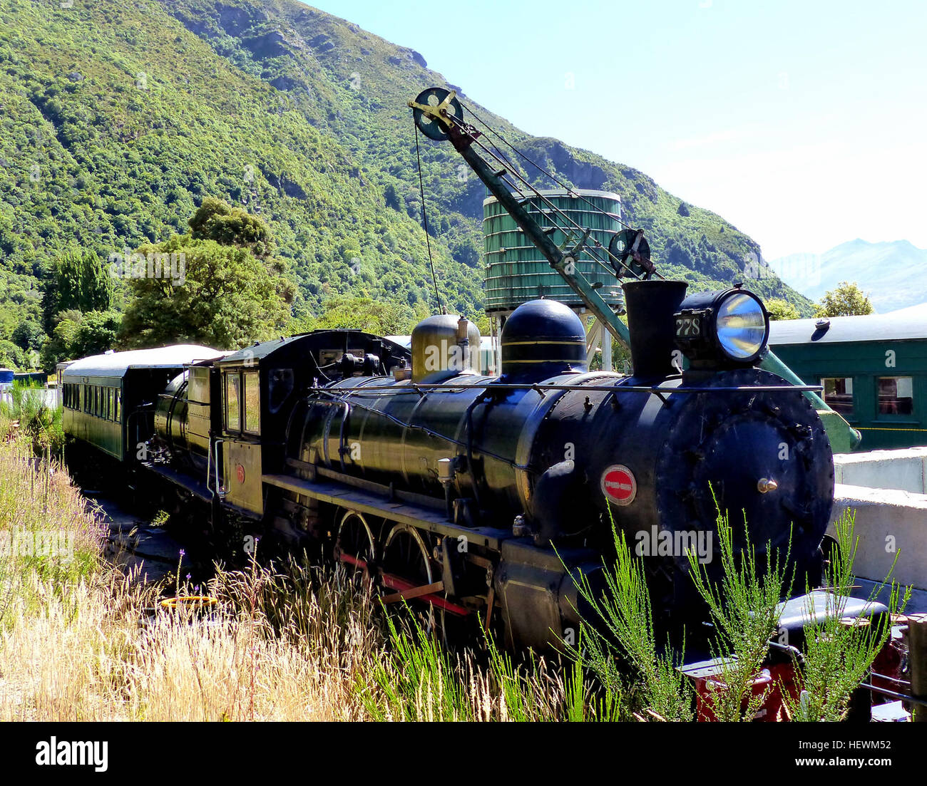 The Kingston Flyer, an iconic steam train, has been abandoned for years ...