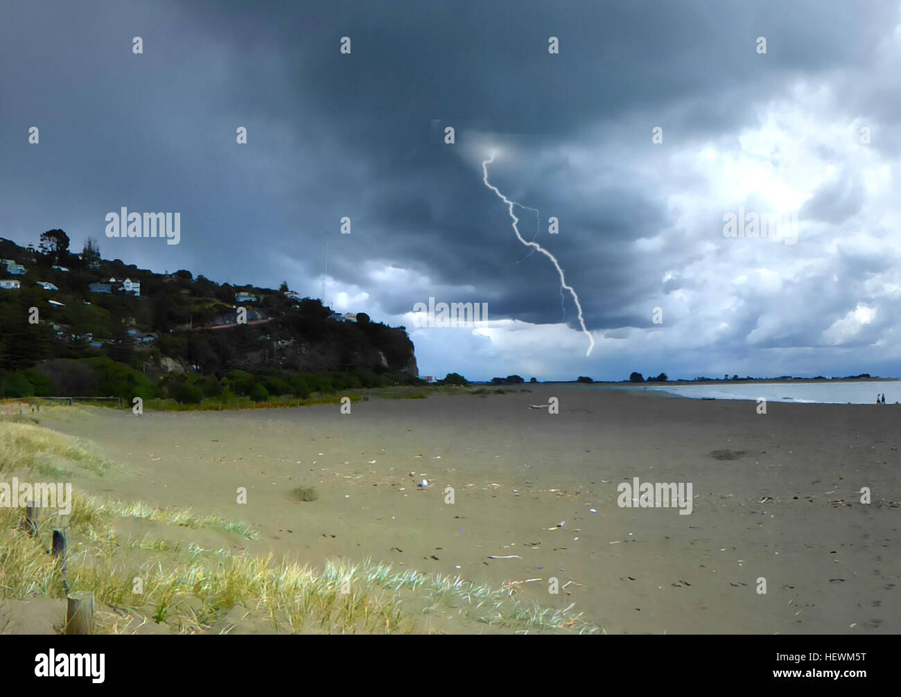 Sumner is located in a coastal valley, bordered by rugged volcanic ...