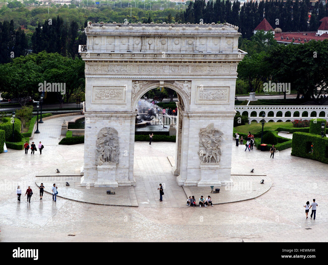 Arc triomphe china hi-res stock photography and images - Alamy