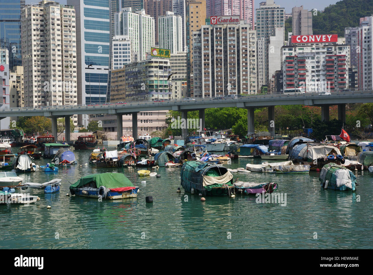Victoria bay in hong hi-res stock photography and images - Alamy