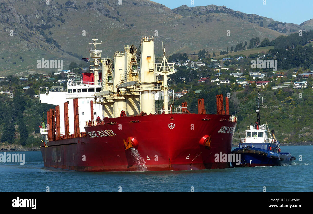 The bulk carrier with IMO number 9497165, registered under the flag of ...