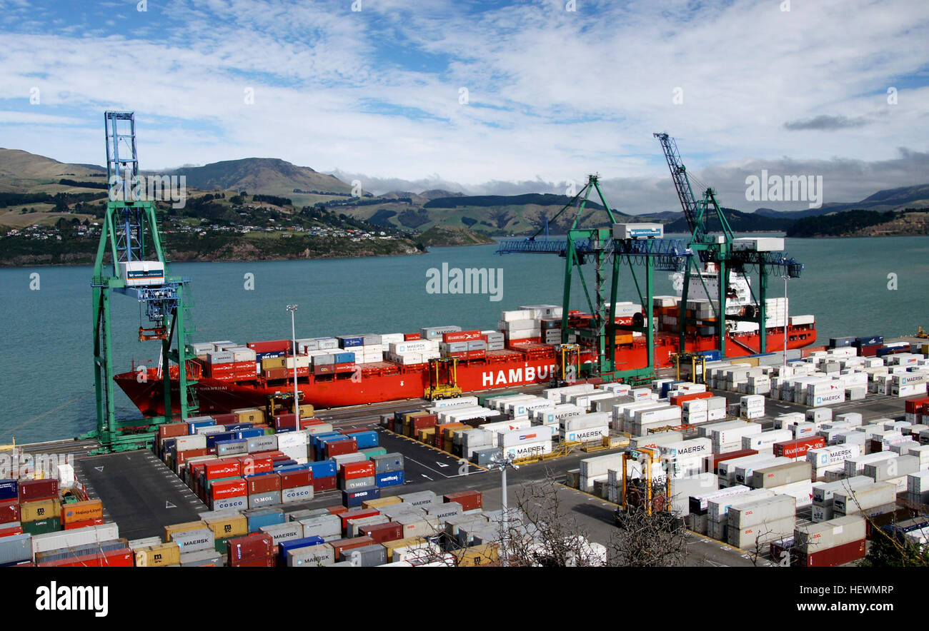 The Singapore-flagged container ship, built in 2007, has a gross ...