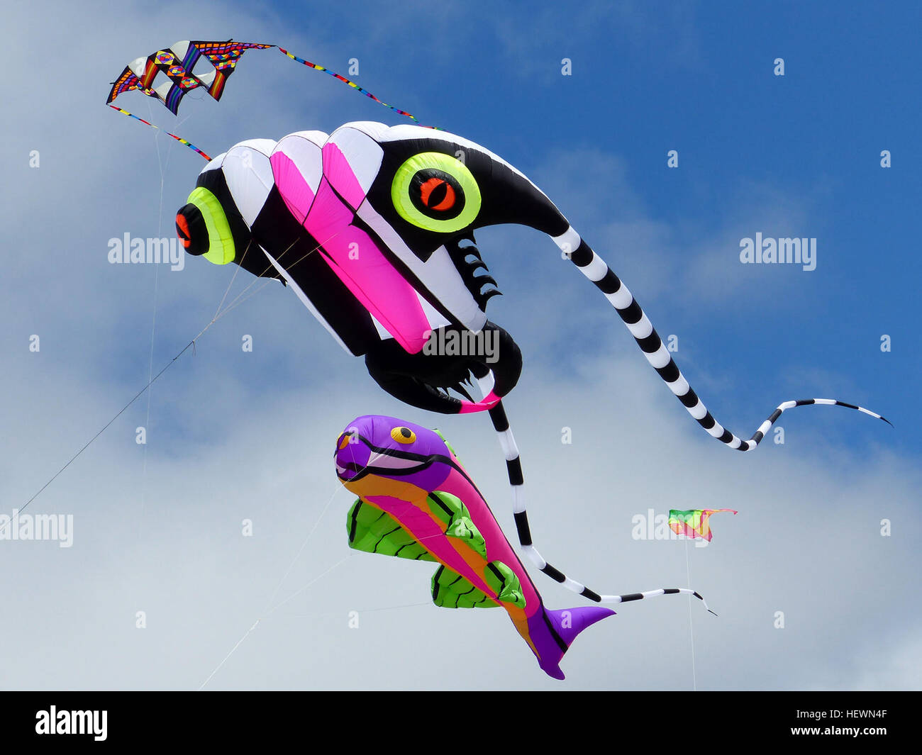 Streets Kite Day at New Brighton Beach features a variety of ...