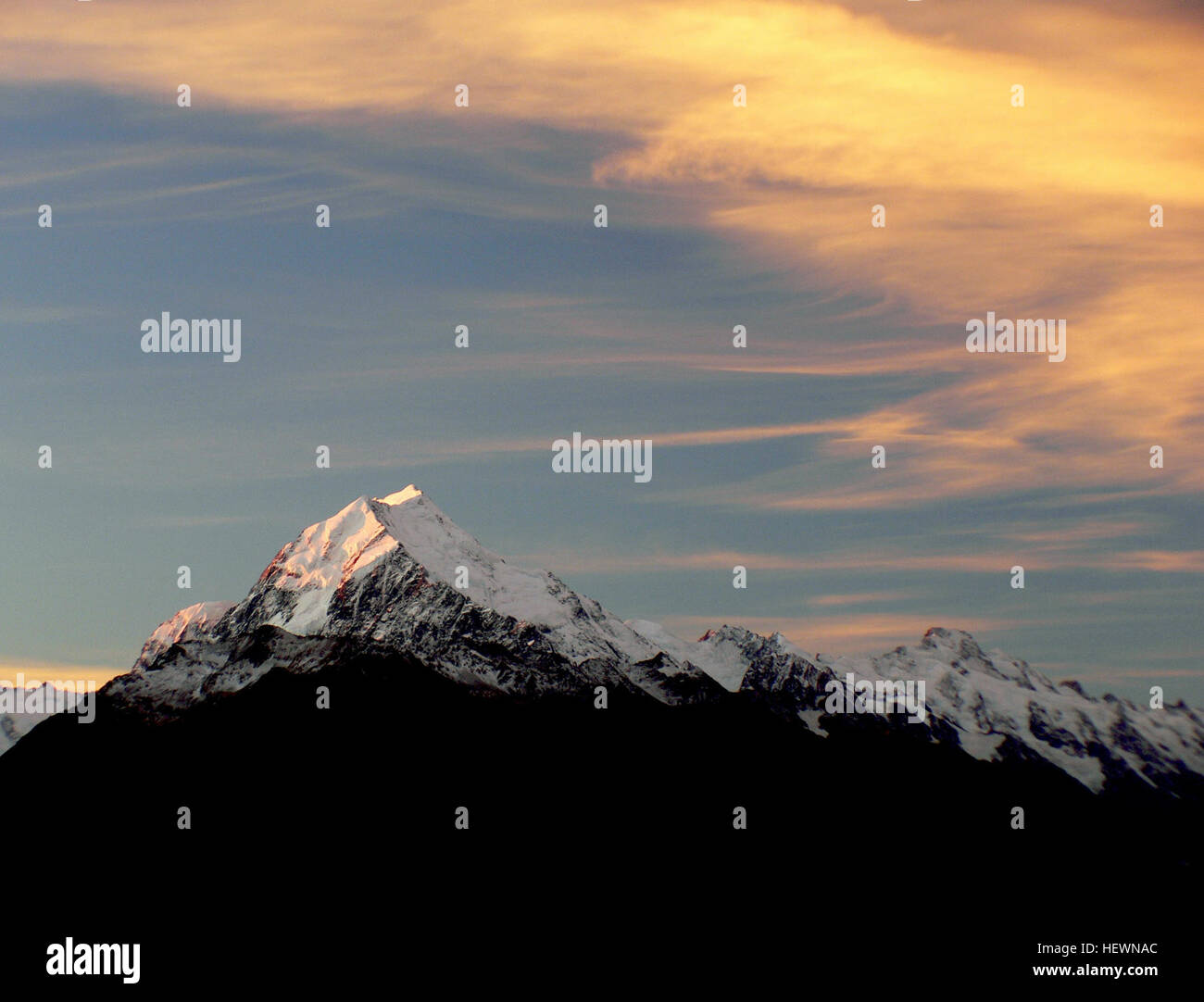 Aoraki/Mount Cook National Park in New Zealand is a protected area ...