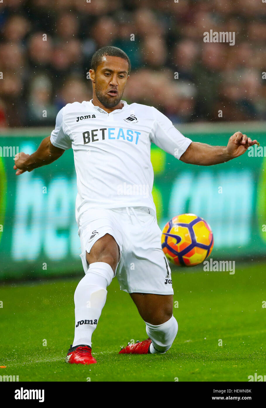 Wayne Routledge, Swansea City Stock Photo - Alamy