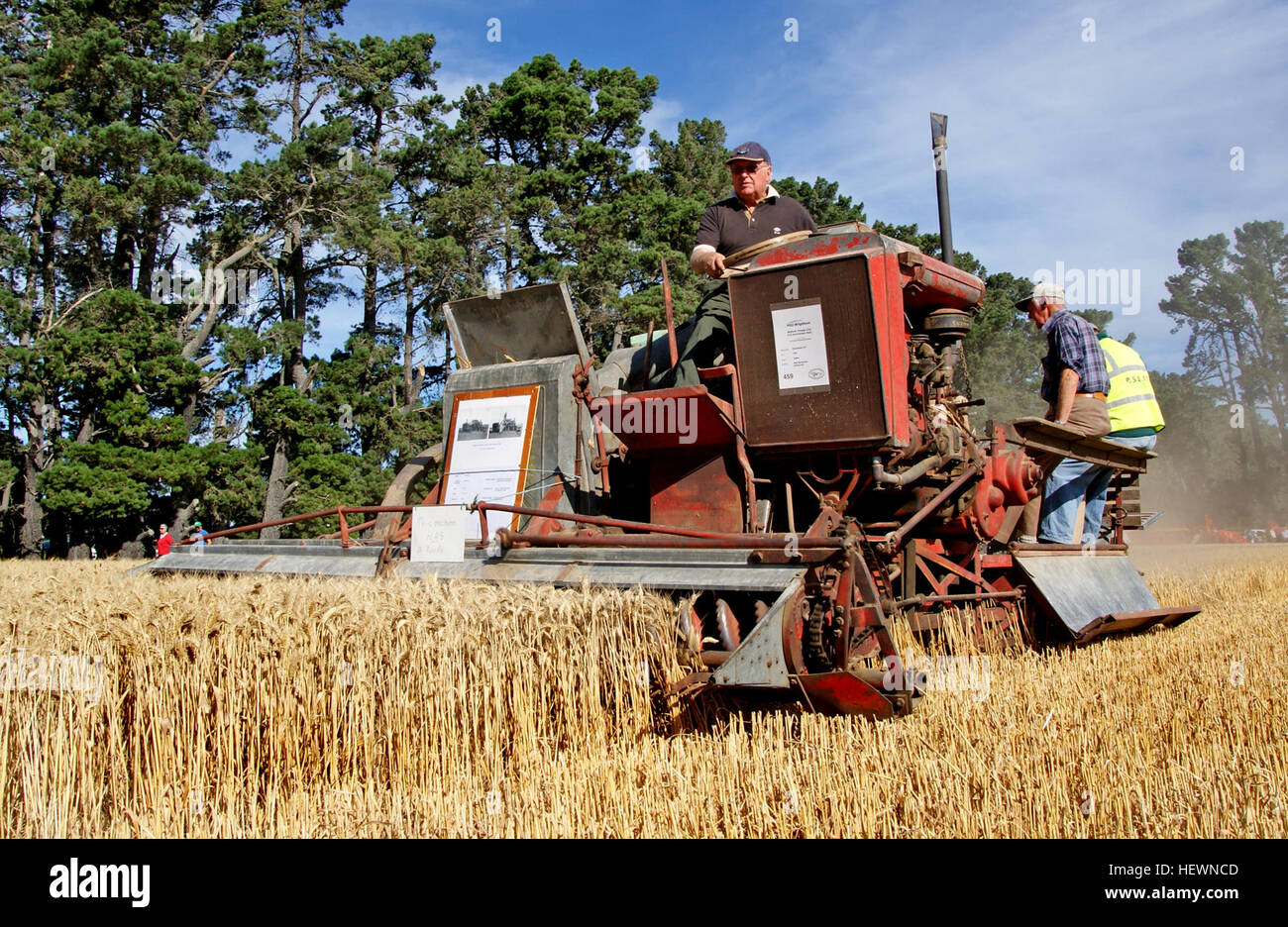 Self propelled header hi-res stock photography and images - Alamy