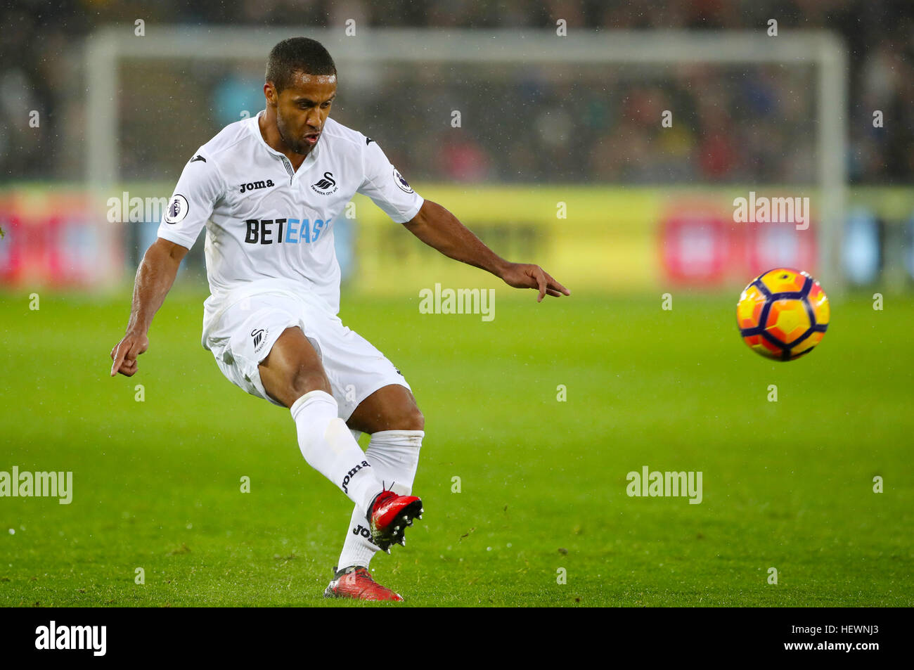 Wayne Routledge, Swansea City Stock Photo - Alamy