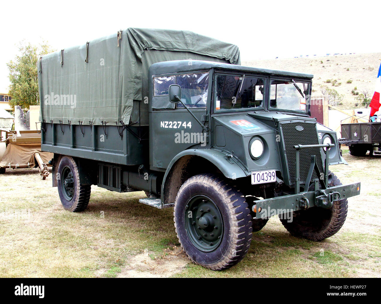 A Canadian Military Pattern (CMP) truck, produced during World War II ...