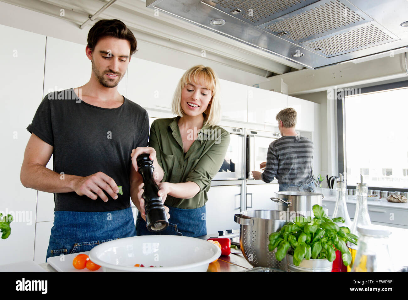 Close up man eating pasta hi-res stock photography and images - Alamy