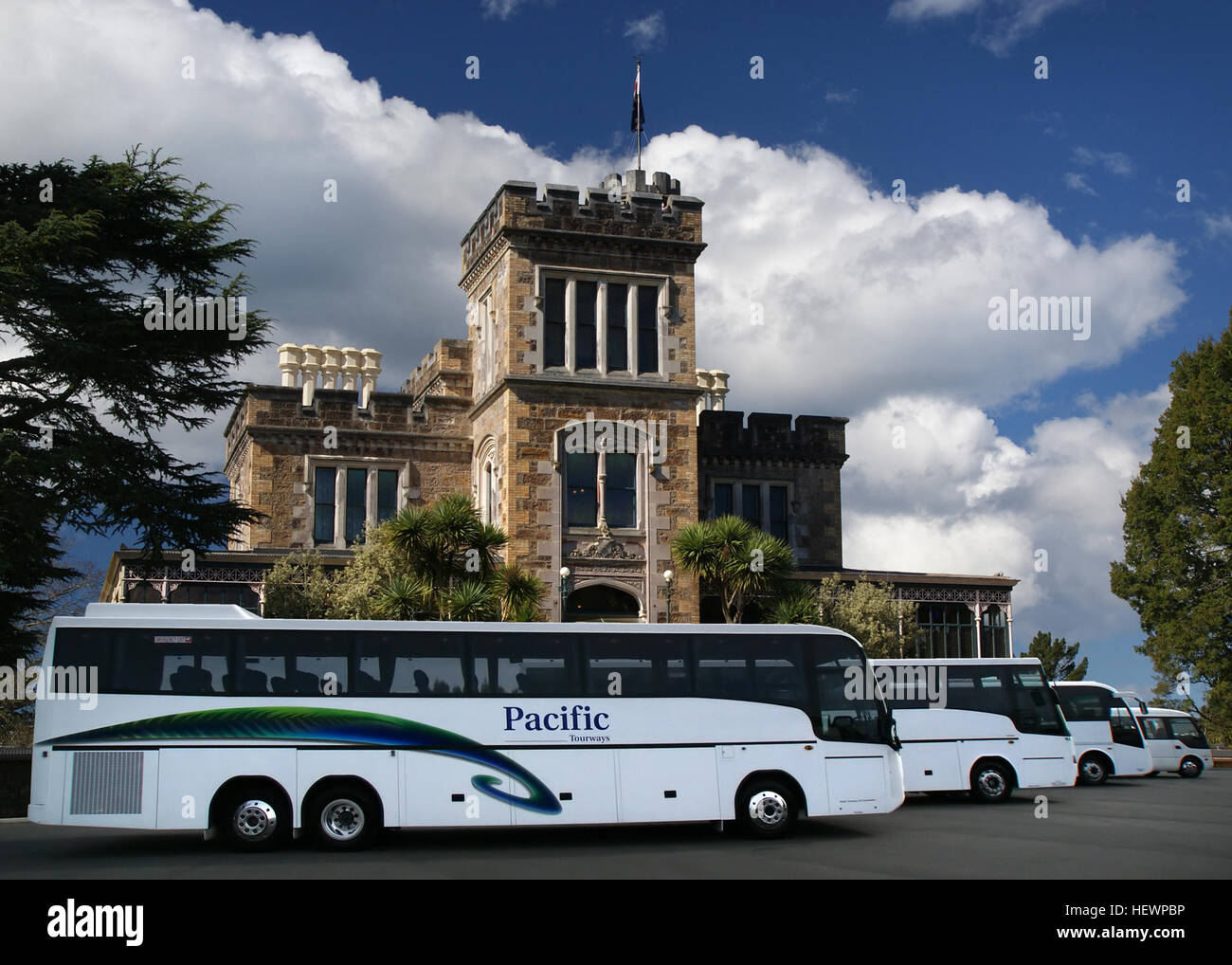 A promotional document for Pacific Tourways Ltd, showcasing their range ...