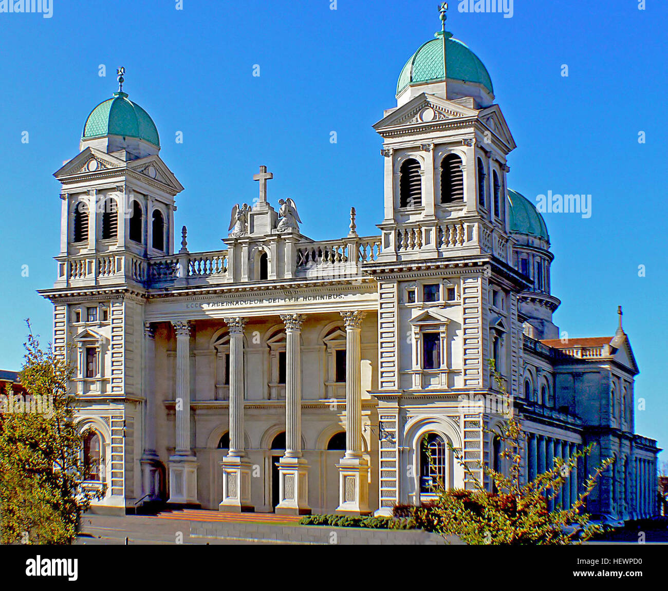 This photograph captures the Neo-Classical architecture of the ...